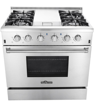 THOR Kitchen Stoves, Professional Stainless Steel Ranges and Hoods